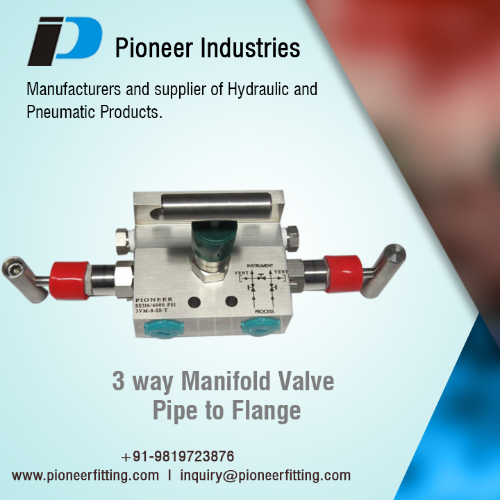 H Type 3-way Manifolds Valves pipe to flange (H Type) manufacturer ...