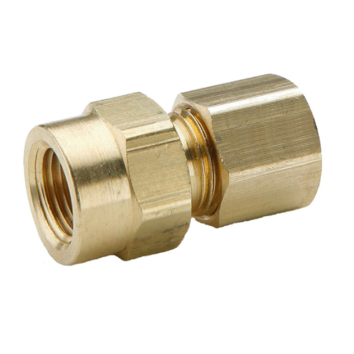 Brass Push to Lock Stud Tee manufacturer, supplier, and exporter in India