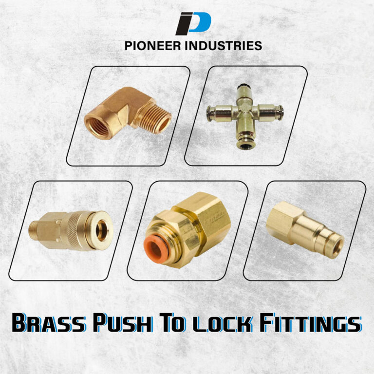 Brass Push to Lock Fittings manufacturer, supplier, and exporter in India