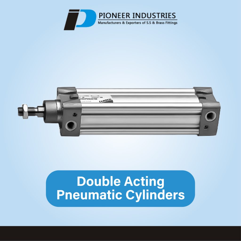 Double Acting Pneumatic Cylinders manufacturer, supplier, and exporter ...